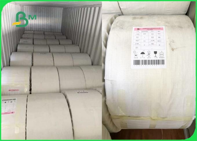 24gsm 28gsm Fda Biodegradable White Straw Wrapping Paper 27mm Roll