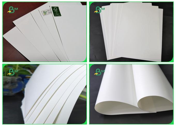 Waterproof Stone Paper Heavy Material Is Stone 120GSM White Color Sheets