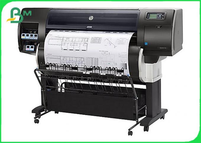 24 Inch 36 Inch Width CAD Plotter Paper For Garment Inkjet Printing