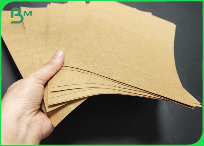 90 / 126 / 300 GSM Brown Kraft Paper For Packing In Sheet / Roll FSC ...