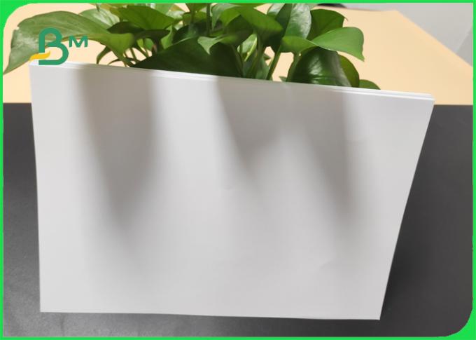 White Thick WFU Paper 140 - 250gsm Double Side Matte Eco Fiber Card Paper