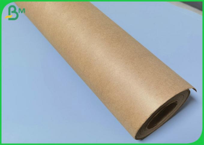 Natural Brown Interleave Paper Rolls 120gsm 200gsm Virgin kraft ...