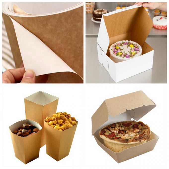 350gsm Printable White Coated Kraft Back Paper For High End Food ...