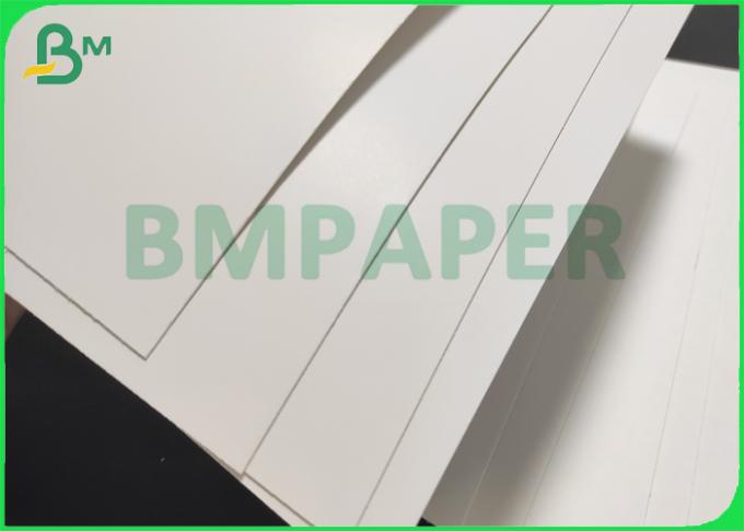 White Top Coated Cardstock Freezer Food Packaging Cardboard 250gsm