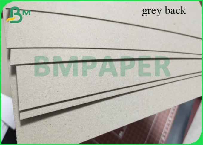 1.8mm White Lined Chipboard One Side Coated Solid Grey Back Board