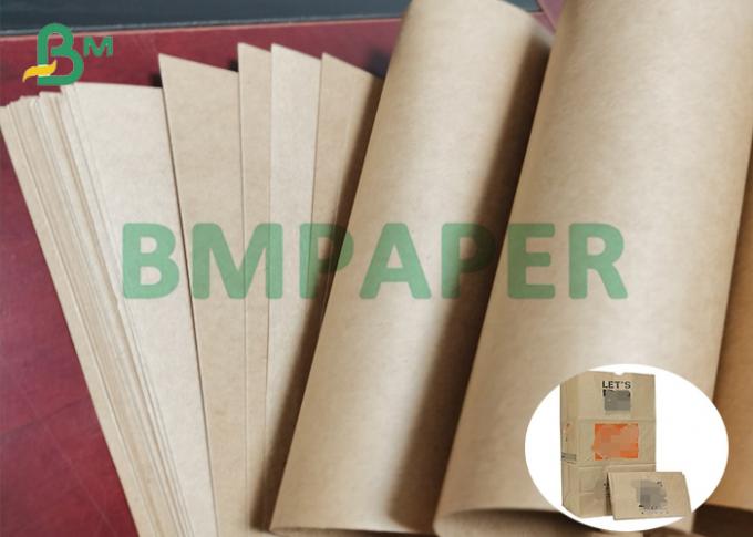 50# Natural Kraft Paper Industrial Packing Brwon Kraft Paper Counter Rolls
