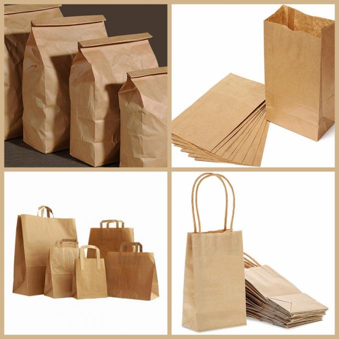 Extensible High Performance Sack Kraft Paper Unbleached Brown Cement Paper