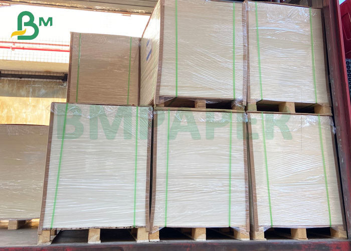 Virgin Pulp 300g 325g C1S Coated Kraft Back Paperboard For food ...