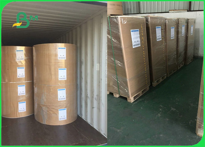 160gsm Kraft Liner Board Jumbol Roll For Corrugated Boxes Excellent ...