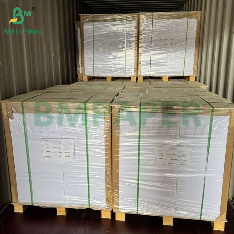 200gsm 250gsm Food Grade CKB Kraft Paper Board Clay White Coated Kraft ...