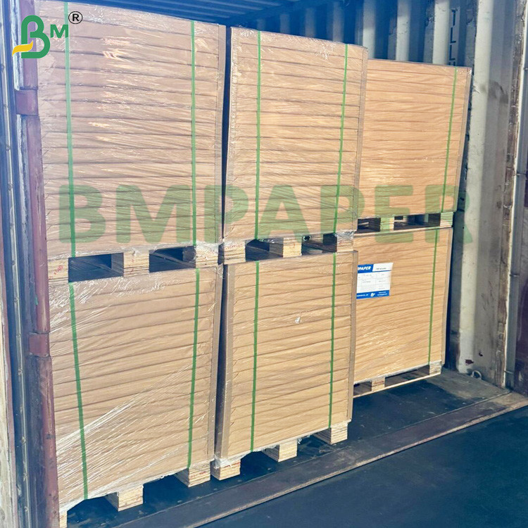 Strong Kraft Back Board 325gsm CKB Carrier Board For Food Boxes