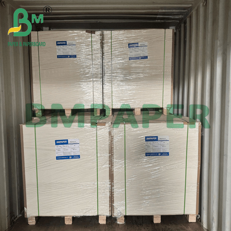 210g 70x100cm C1S Coated Ivory White Cardboard For Cosmetic Box