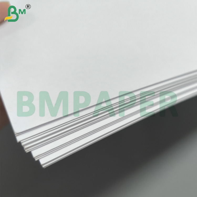 300g 350g Natural Smooth Uncoated SBS Paperboard Bright White Shade