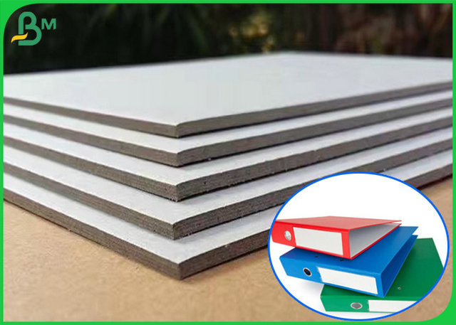 Recycled Material Grey Board & Strawboard 600gsm 900gsm 1200gsm For Folder