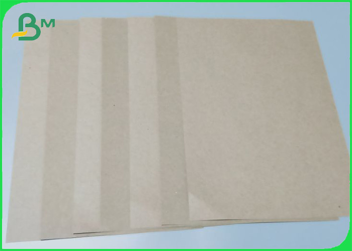 80G 90G Craft Linerboard For Box & Carton Yellow Brown Wood Pulp
