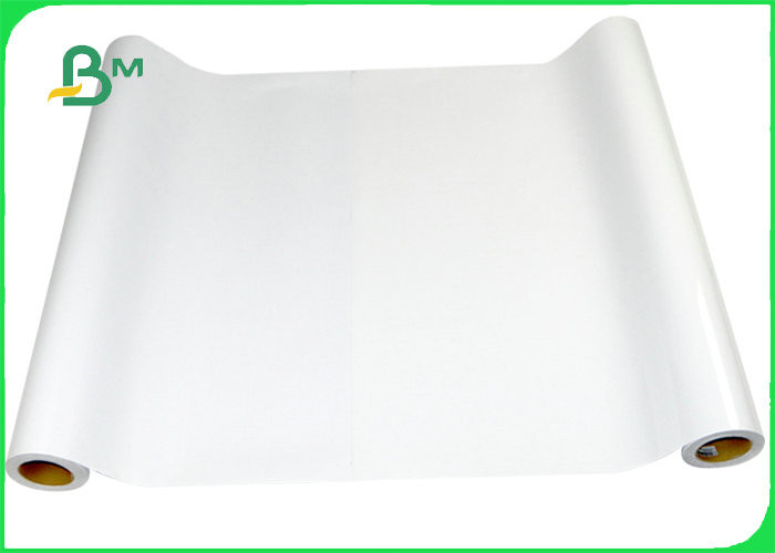 Large Format 120g Eco Solvent Adhesive Paper Roll For Posters 50" & 60 ...