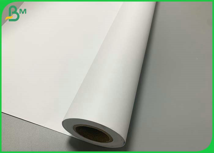 Uncoated Plotter Paper White Bond Roll CAD Paper 36'' x 300'' 20 lb