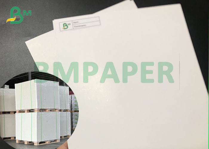 Coated Single Side Folding Box Board 15PT 16PT bleached SBS cardboard ...